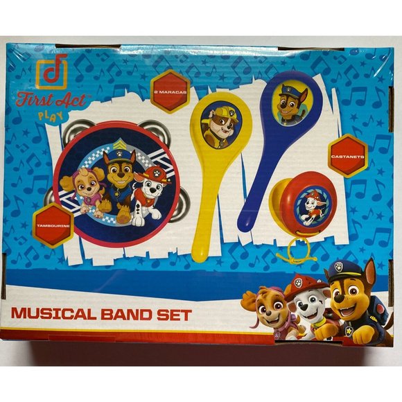 Nickelodeon | Toys | Nickelodeon Paw Patrol Musical Band Set 4 Pieces ...